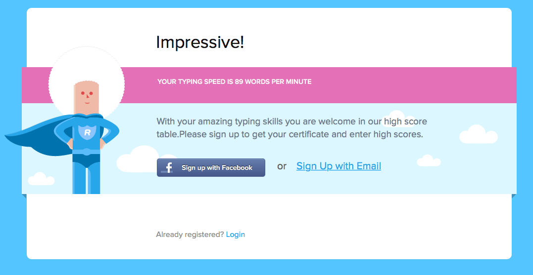 Ratatype is a free online typing tutor and test – Eduk8me