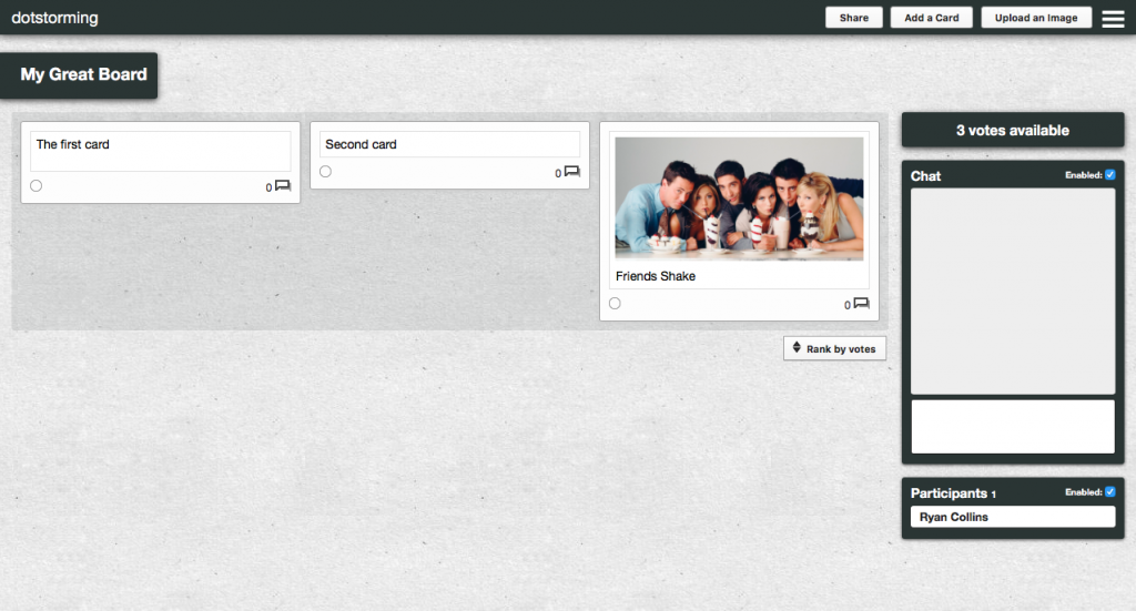 Host a brainstorming session online free with Dotstorming – Eduk8me