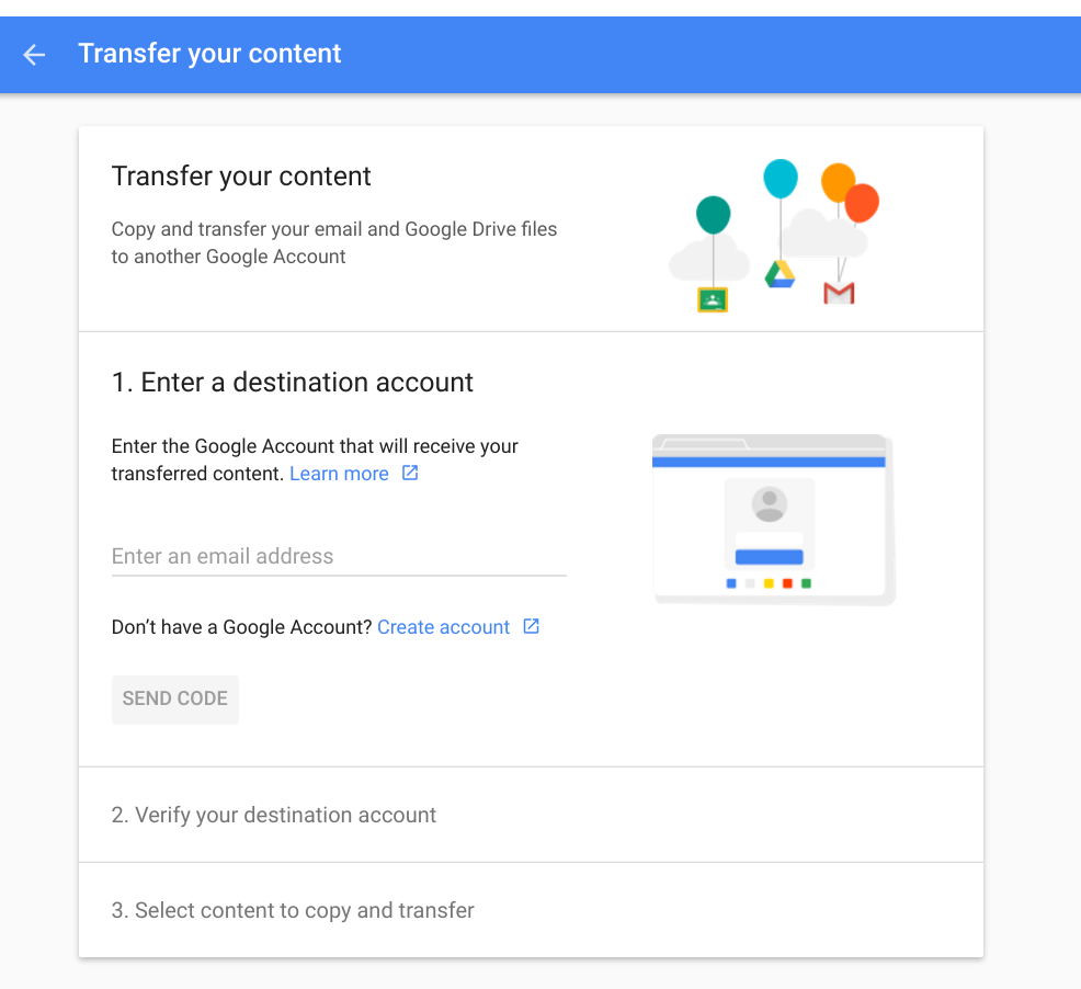 Google offers two options to students and staff to take your data with ...