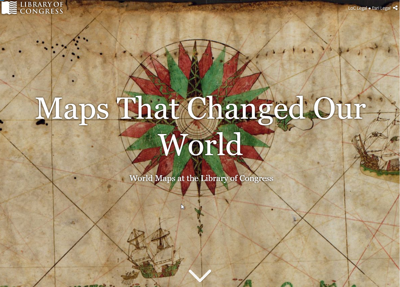 Library of Congress’ Maps that Changed the World site – Eduk8me