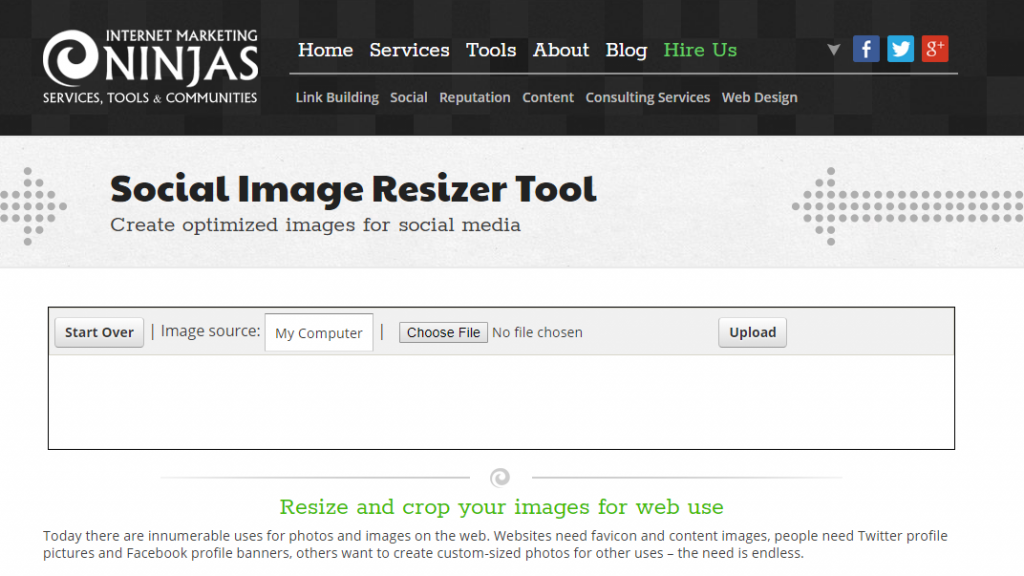 When you need to resize an image try the Social Image Resizer Tool – Eduk8me