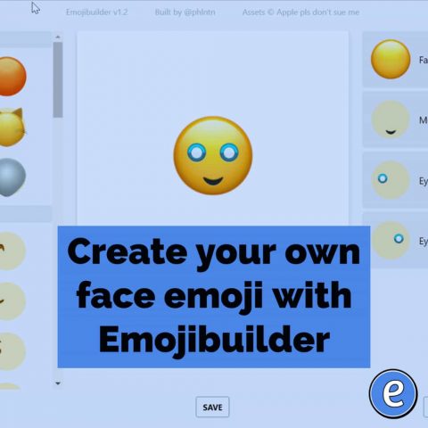 Create your own face emoji with Emojibuilder – Eduk8me