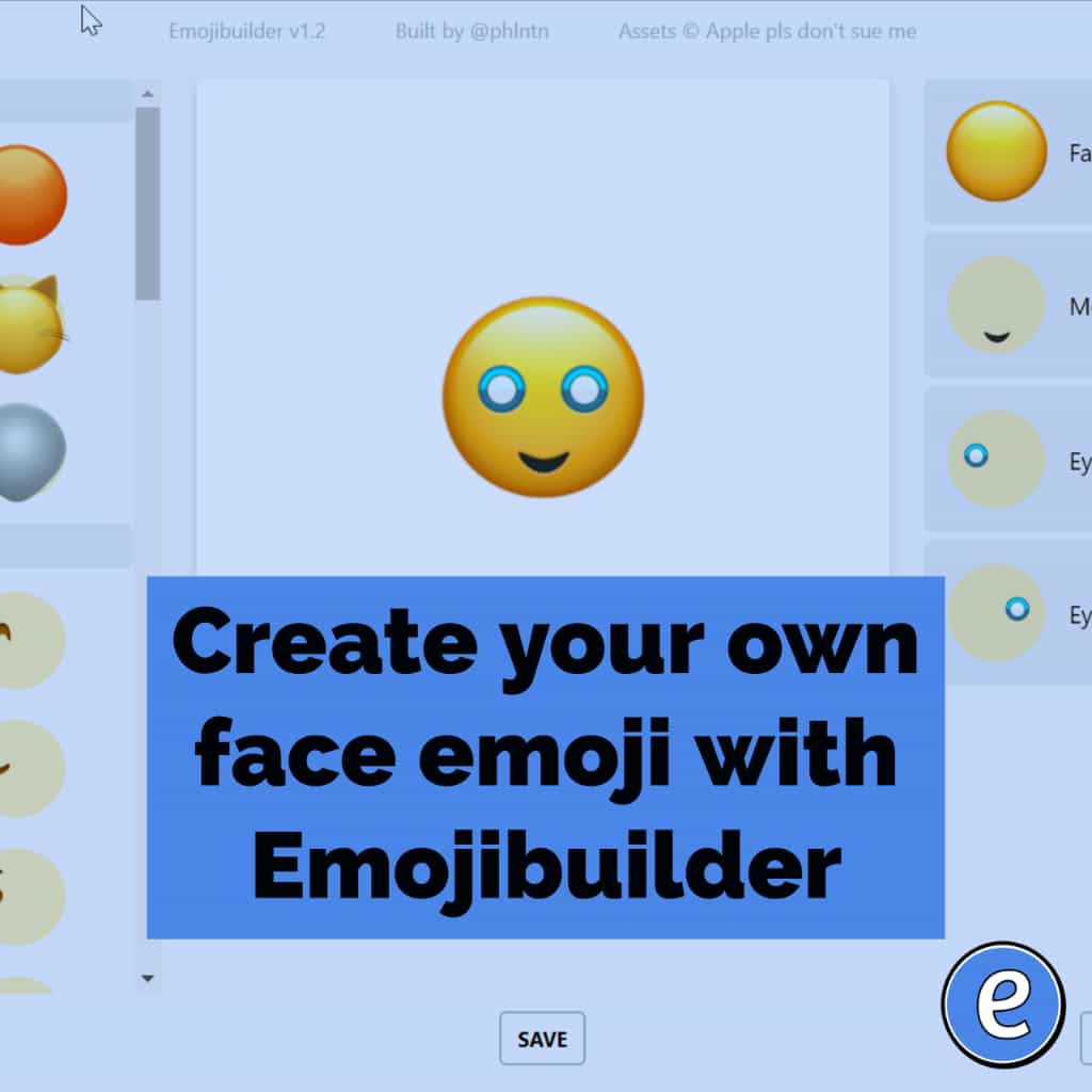 Create Your Own Face Emoji With Emojibuilder Eduk8me