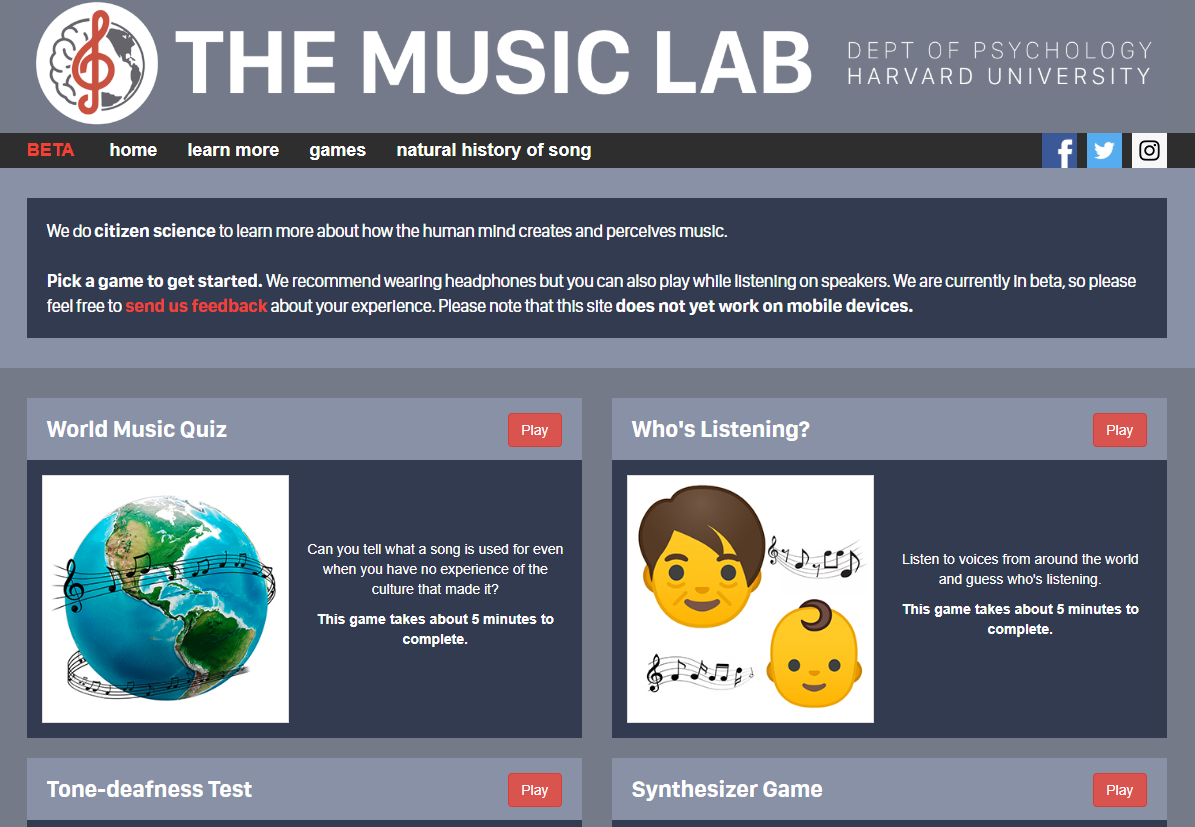 Harvard’s Music Lab is here to test your music skills – Eduk8me