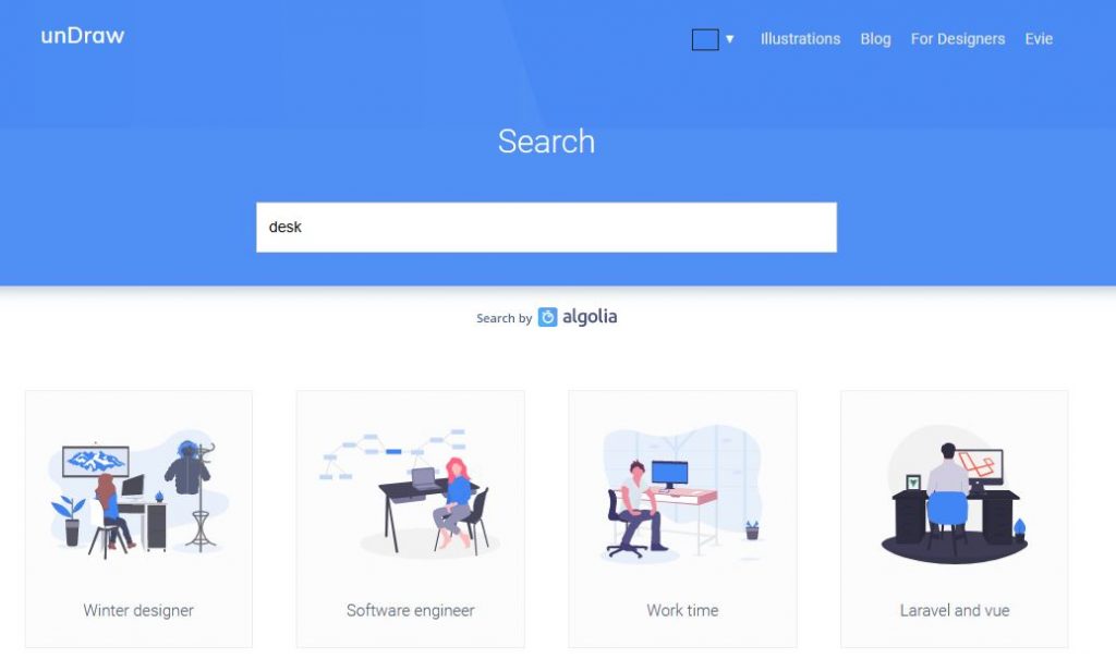unDraw is a collection of free, open source illustrations – Eduk8me