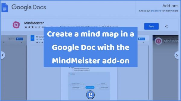 Create a mind map in a Google Doc with the MindMeister add-on – Eduk8me