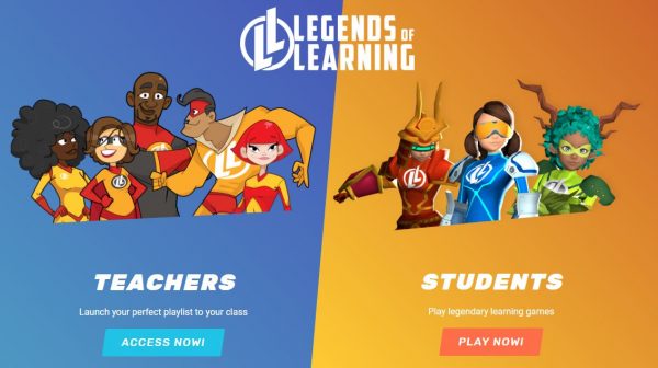 Math games added to the formerly science focused Legends of Learning ...