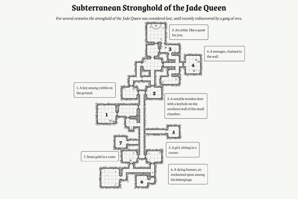 Story starters and more with this free dungeon creator tool – #Eduk8me