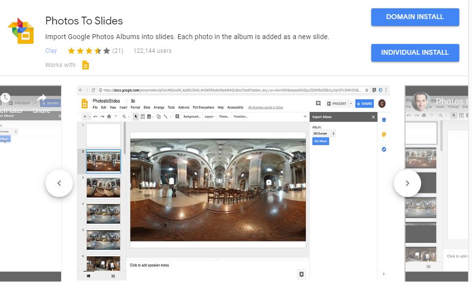 Easily create photo slide shows in Google Slides from photos in Google ...