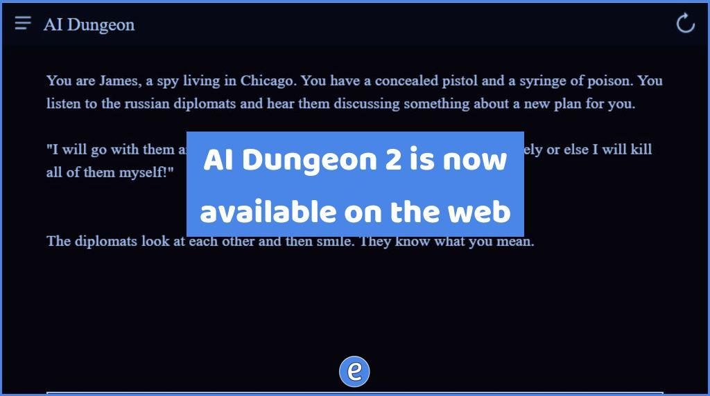 Ai Dungeon 2 Is Now Available On The Web Eduk8me