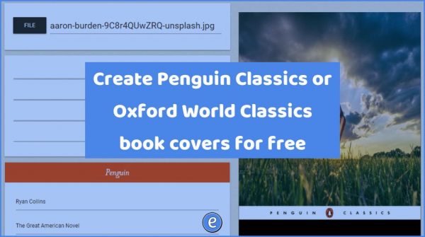 Create Penguin Classics or Oxford World Classics book covers for free ...