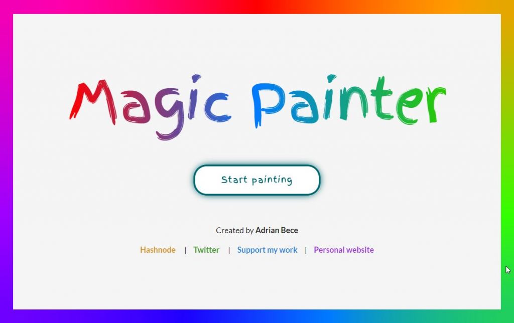 Quick and easy online painter – Eduk8me