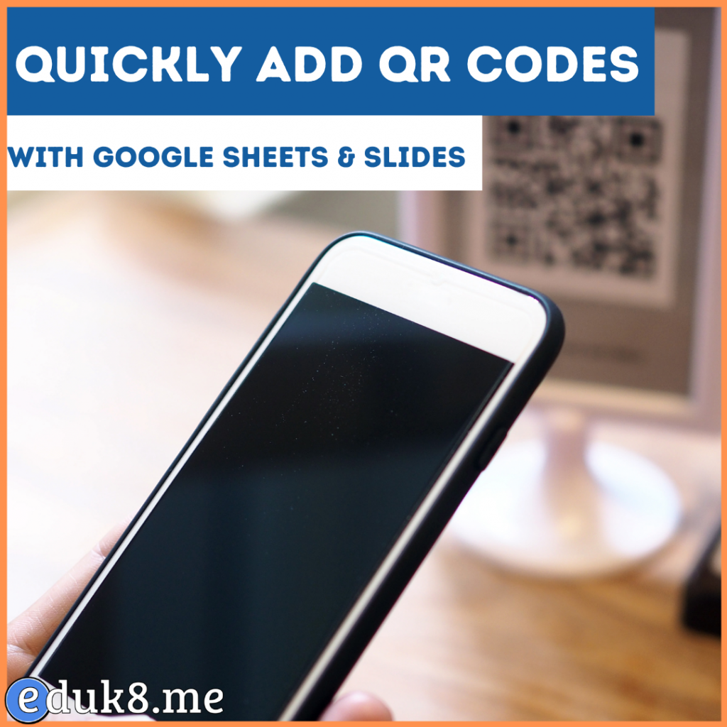 Automate creating student project placards that include QR codes with ...