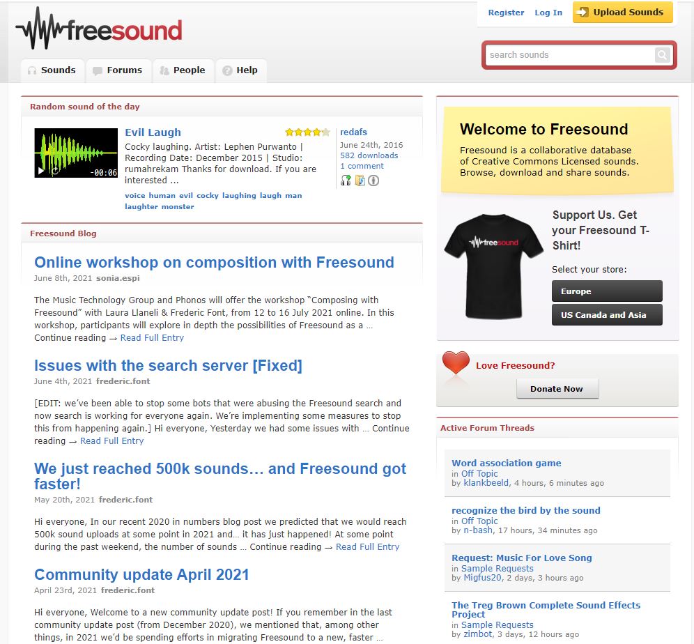 Freesound provides sound effects for your next great multimedia project – #Eduk8me