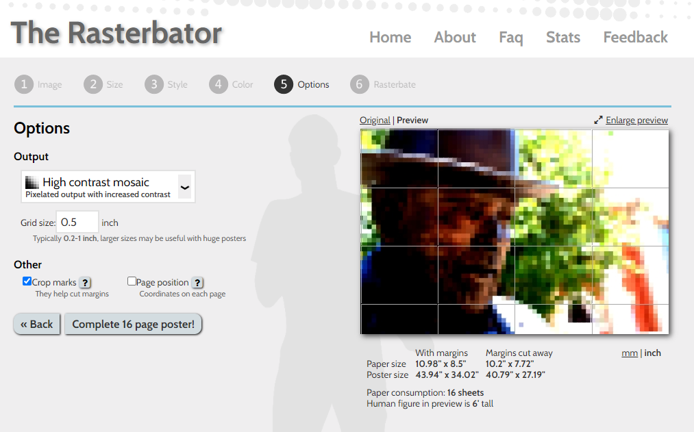 Create a large poster on any printer – Eduk8me