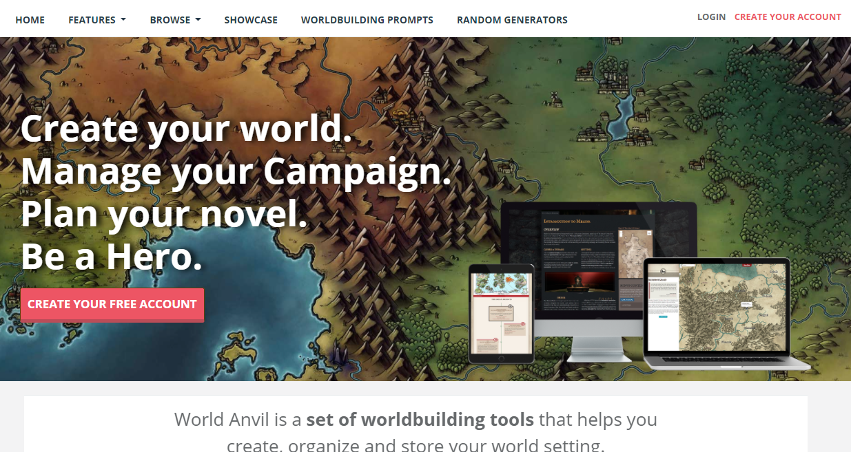 Building your world with WorldAnvil – Eduk8me