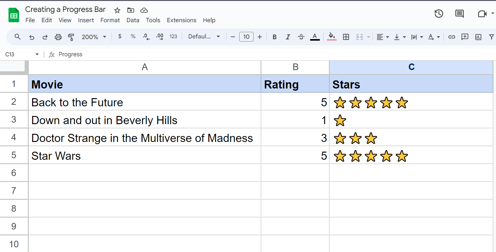 Take the dullness out of your Google Sheets with Emoji progress bars ...
